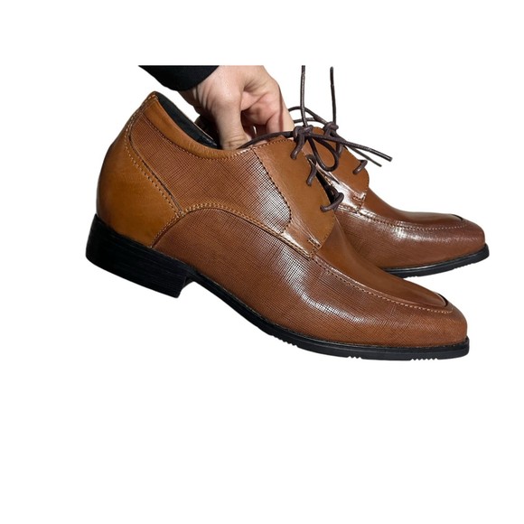 Calto | Shoes | Calto Mens 6 Shoes Leather Invisible 3 Height Increase ...